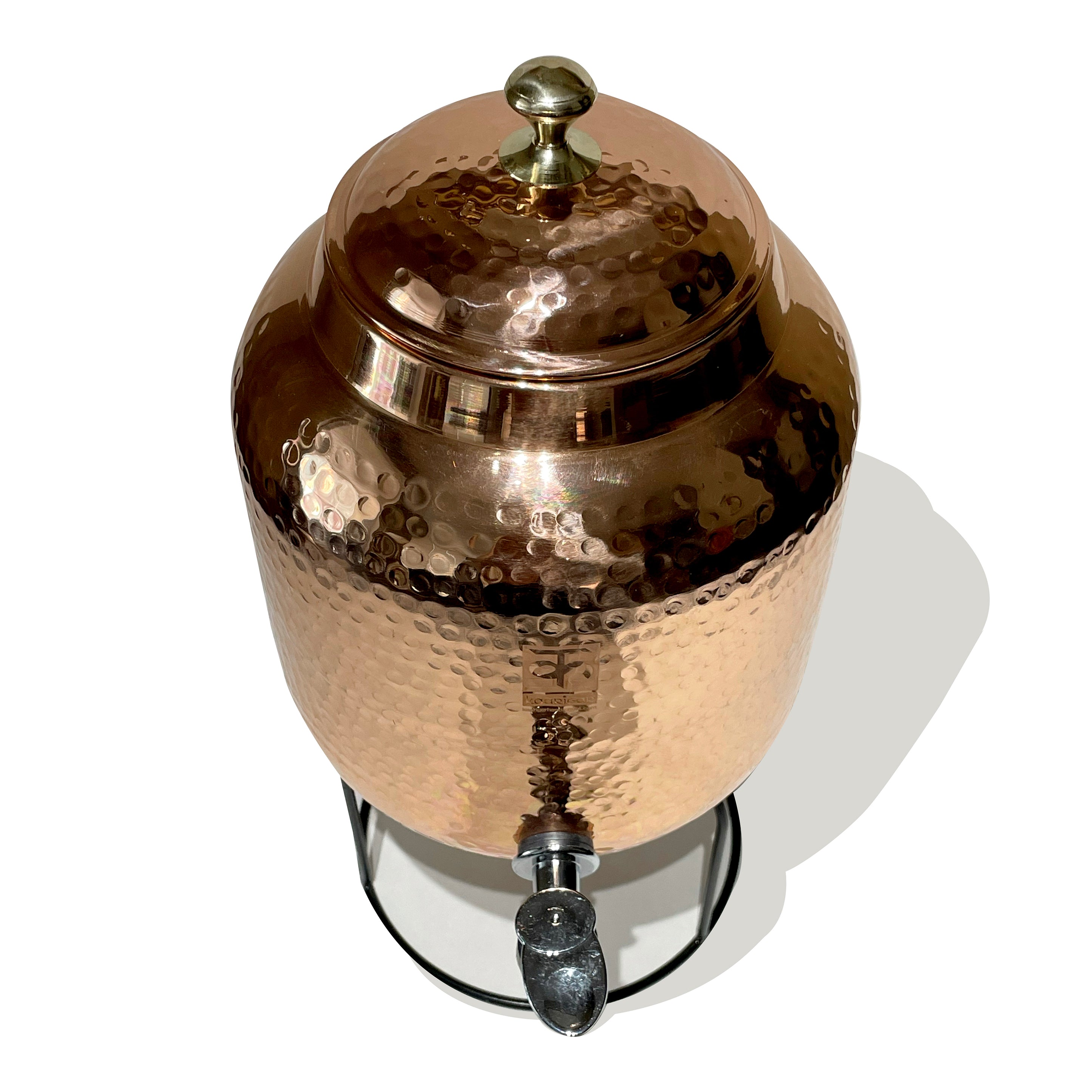 Shop Pure Copper Water Dispenser 5 Gallon with Stand – Kaarigar ...