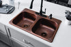 Copper Basin Sink | Handmade Copper Kitchen Sink – Kaarigar Handicrafts ...