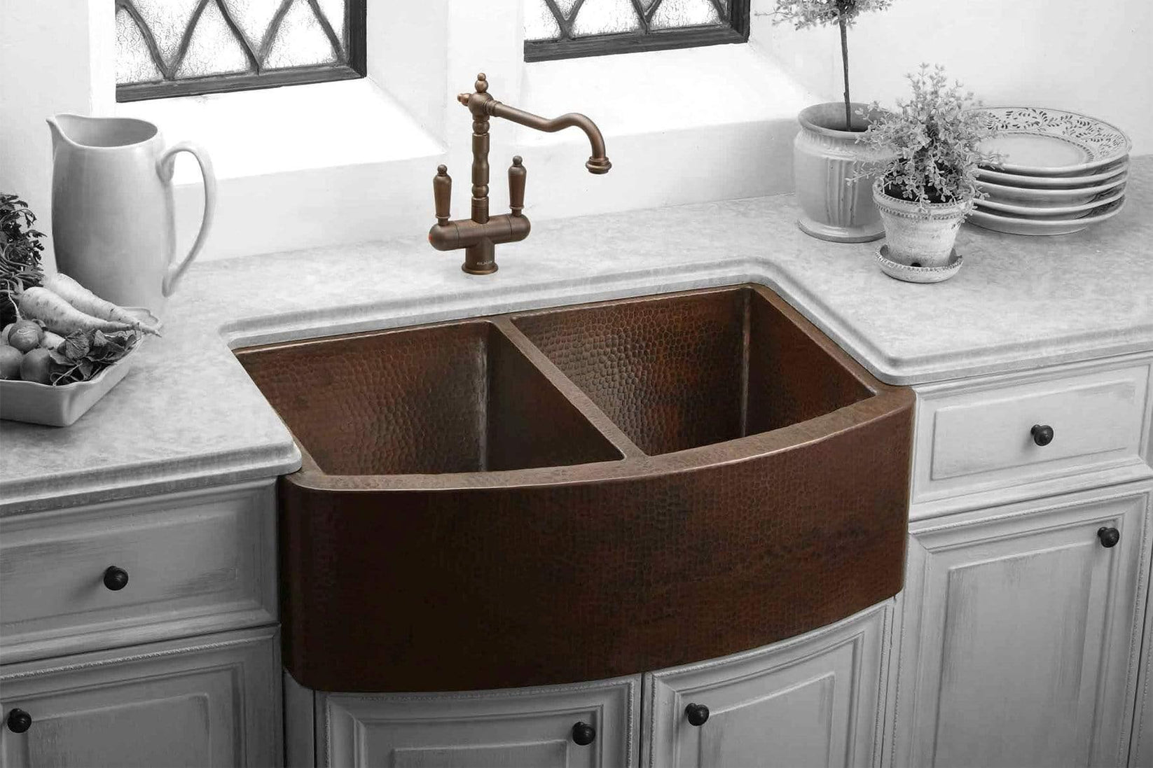 Copper Basin Sink | Handmade Copper Kitchen Sink – Kaarigar Handicrafts ...